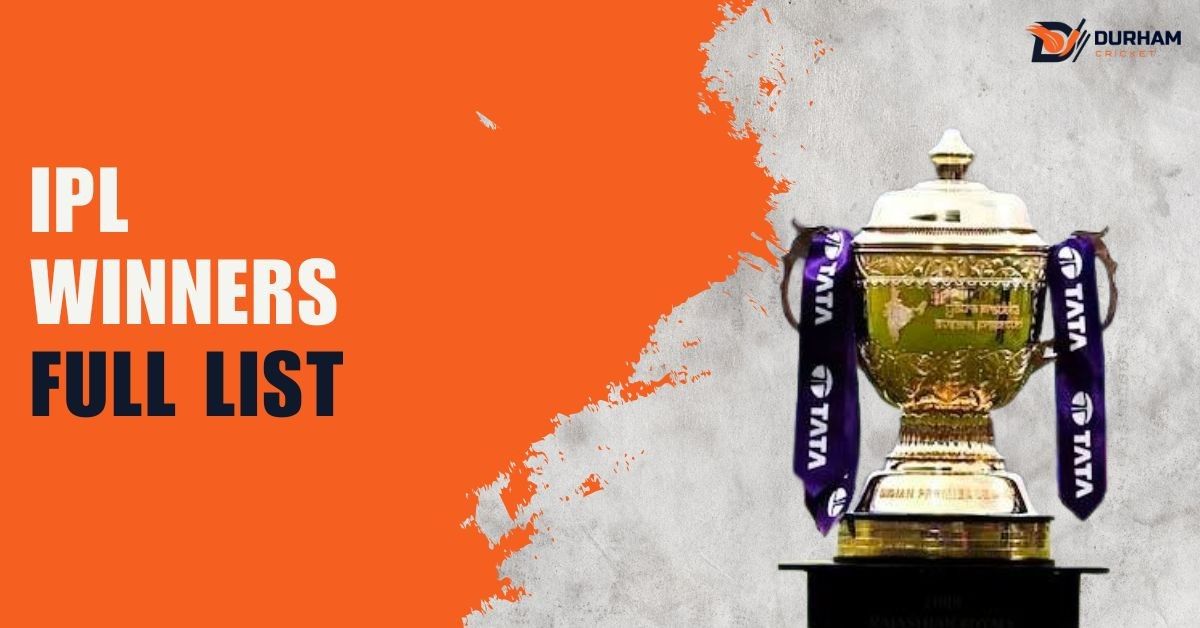 Complete IPL Winners List From 2008 To 2026