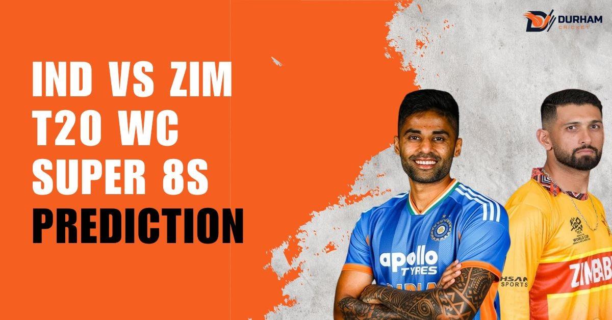 IND vs ZIM T20 WC 2026 Super 8s Odds & Prediction (26 FEB)