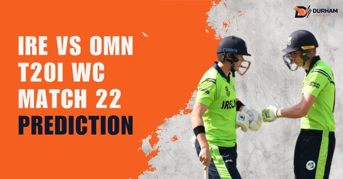 IRE vs OMN T20 WC 2026 Match 22 Odds & Prediction (14 FEB)