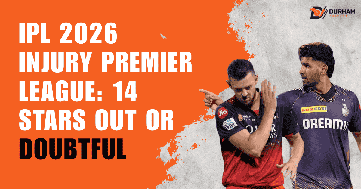 IPL 2026 Injury List: 14 Stars Out Before Start
